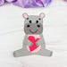 Hippo Valentine Craft Template | Primary Class Craft | Classroom ...