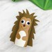 Hedgehog Toilet Paper Roll Craft |printable Fall or Forest Animal ...