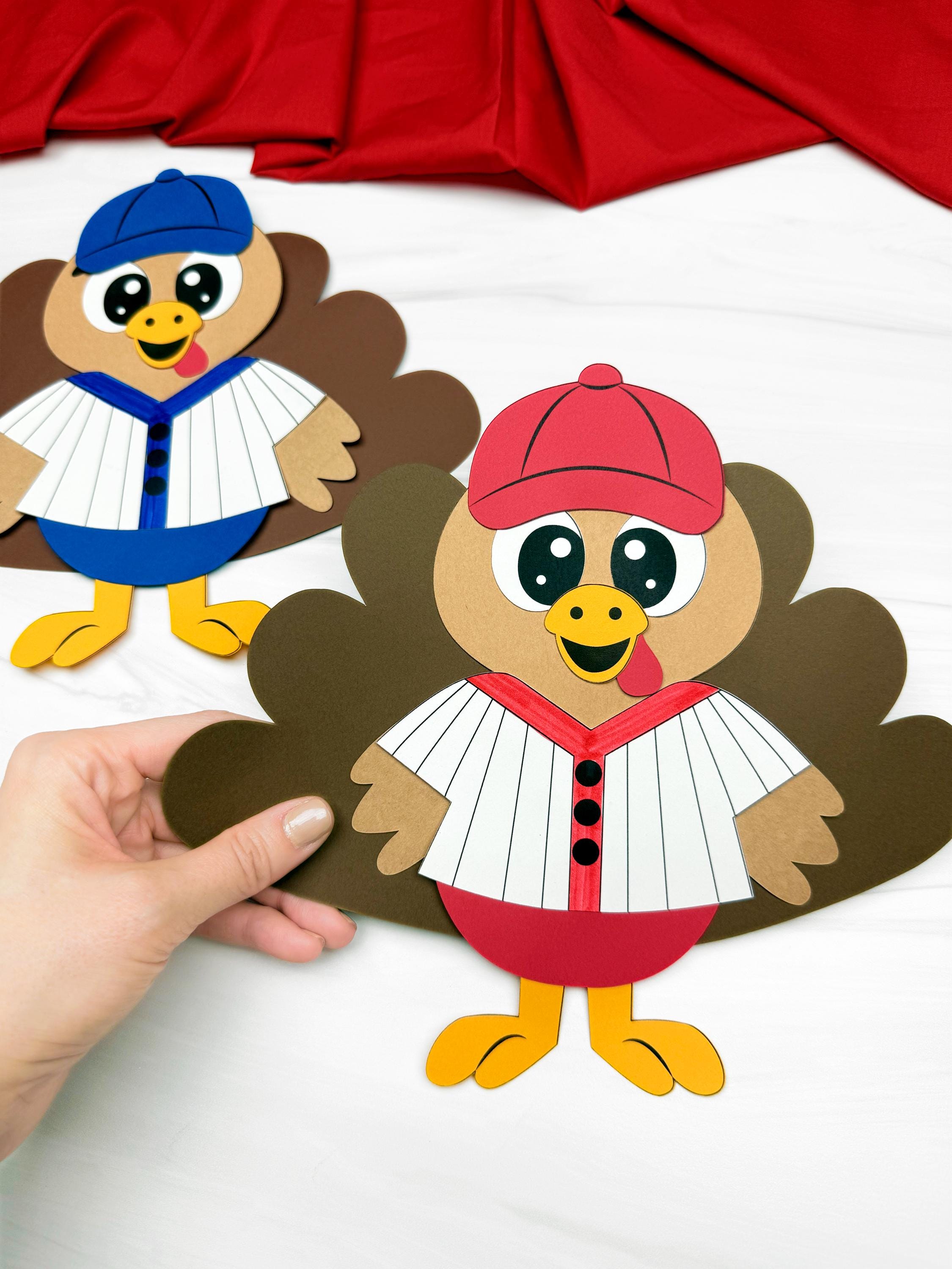 Boy Turkey Disguise Project Template | DIY Thanksgiving Activity ...