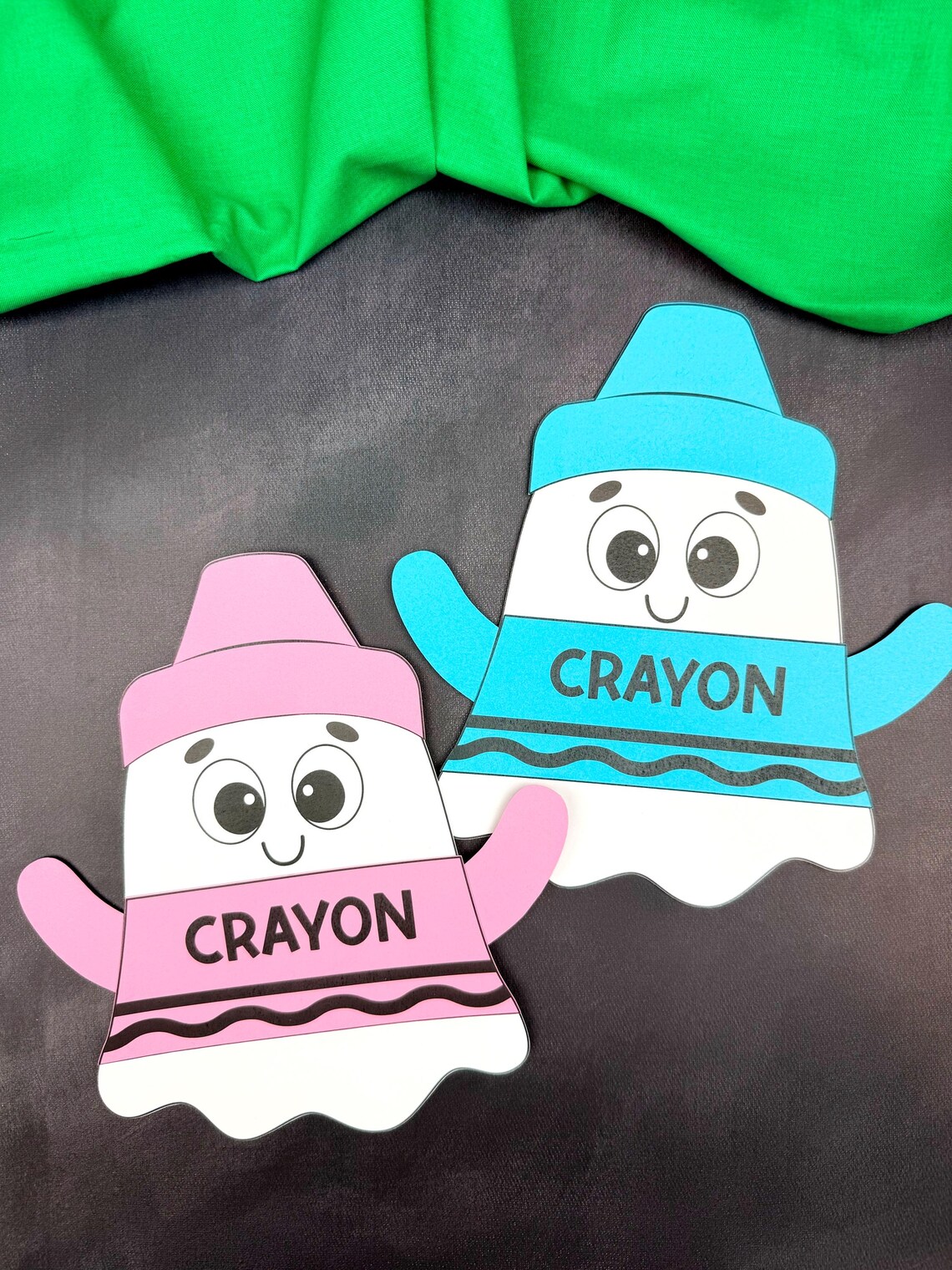 Crayon Disguise a Ghost Craft Template | Printable Halloween Activity ...
