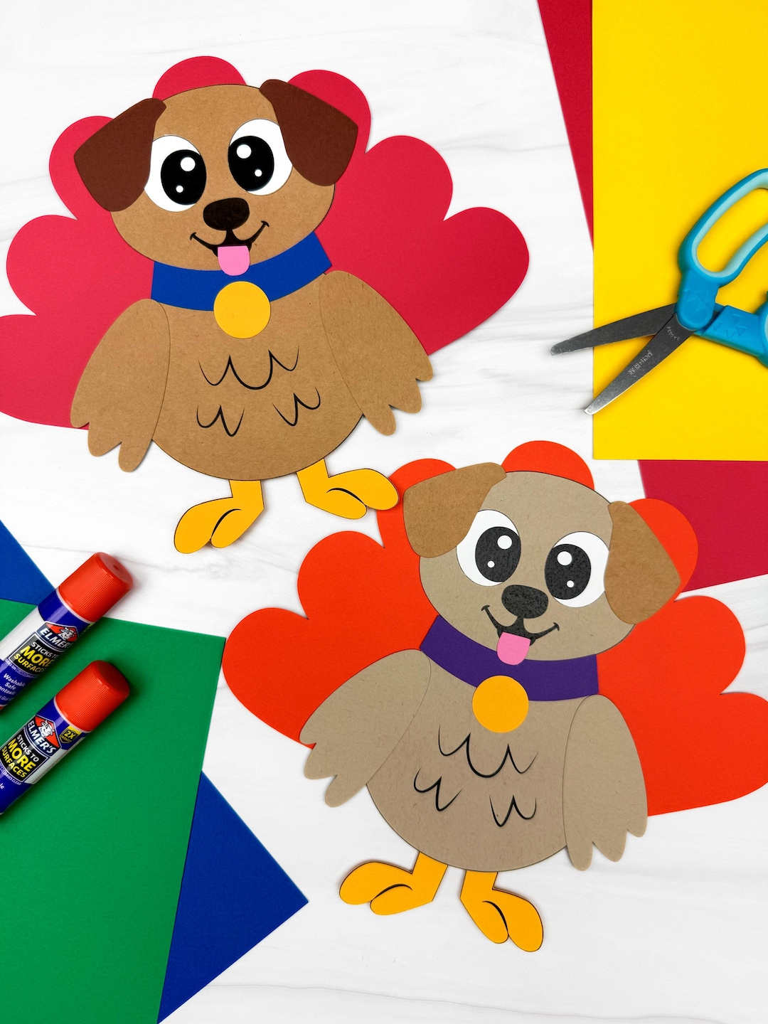 Dog Turkey Disguise Craft Template | Hide the Turkey Project ...