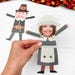 Pilgrim Photo Printable | Class Centers Craft | Fun Thanksgiving ...