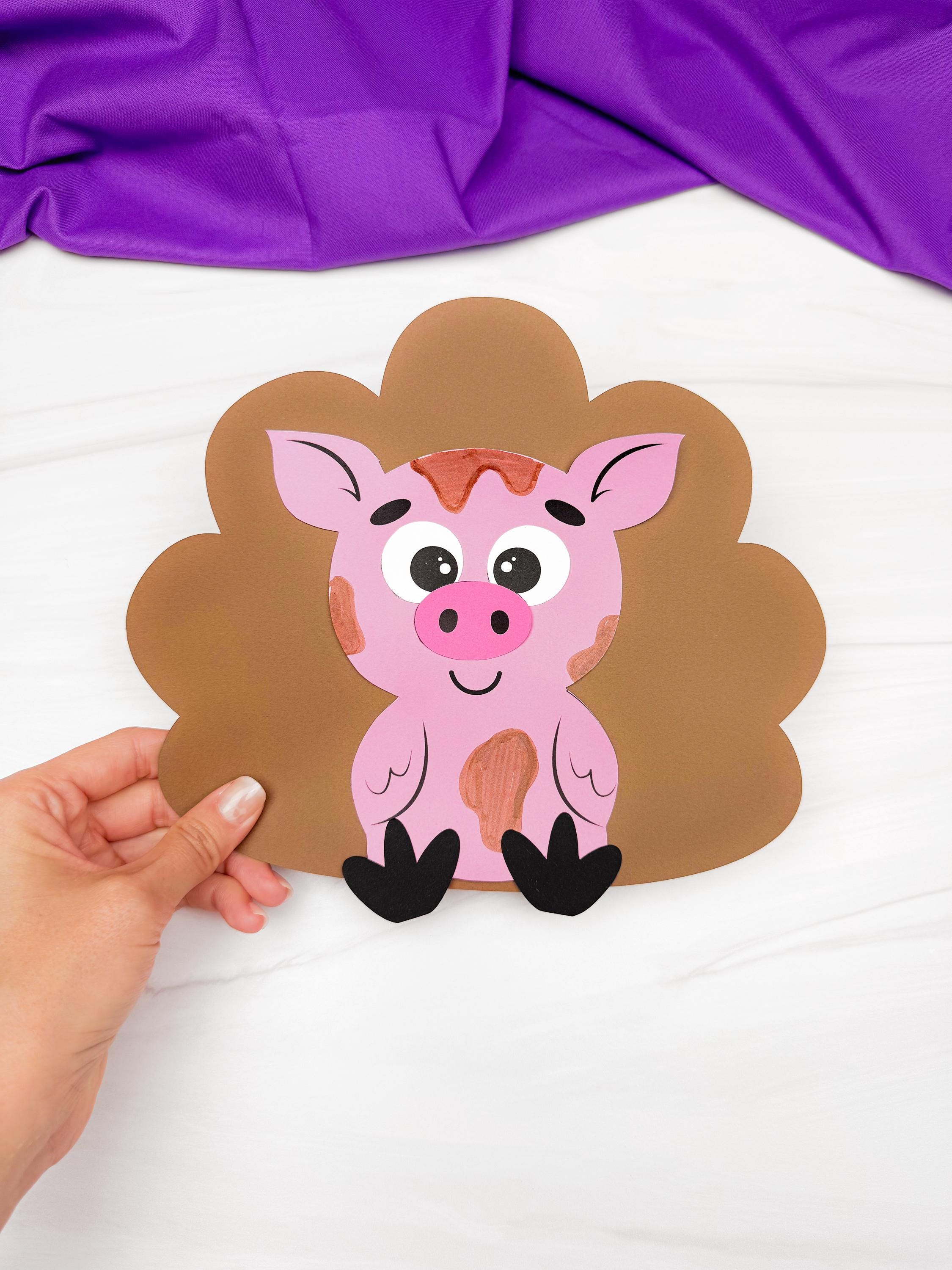 Pig Turkey Disguise Craft Template | Funny Hide the Turkey Thanksgiving ...