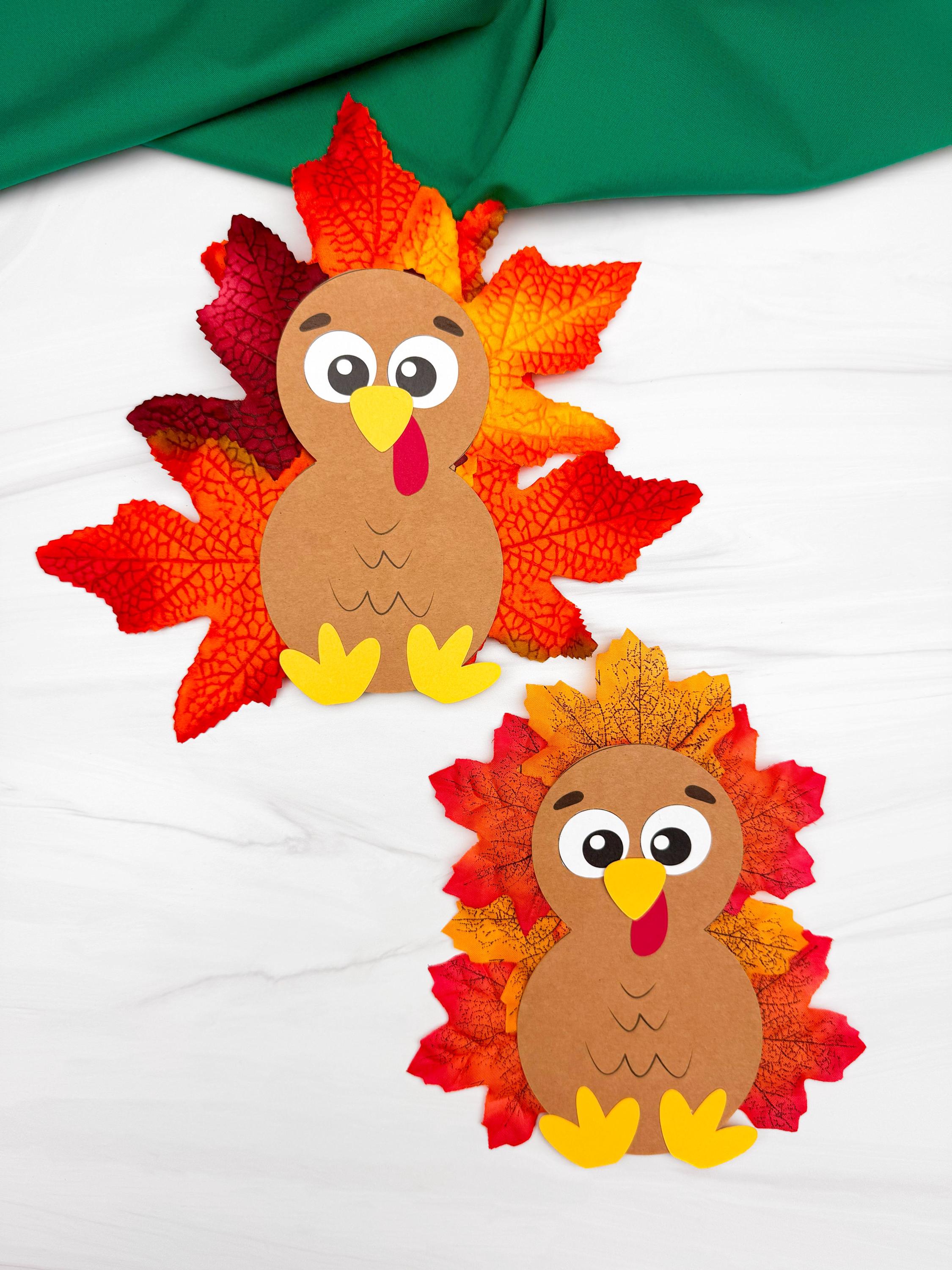 Build A Turkey Craft Template | Simple Fall & Thanksgiving Activity for ...