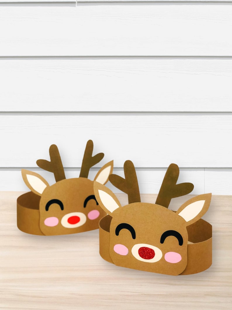 Printable Reindeer Headband Craft Template | Fun Classroom Christmas ...