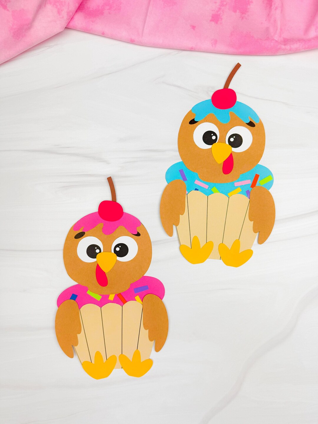 Girl Turkey Disguise Craft Template | Fun Hide the Turkey Class Project ...