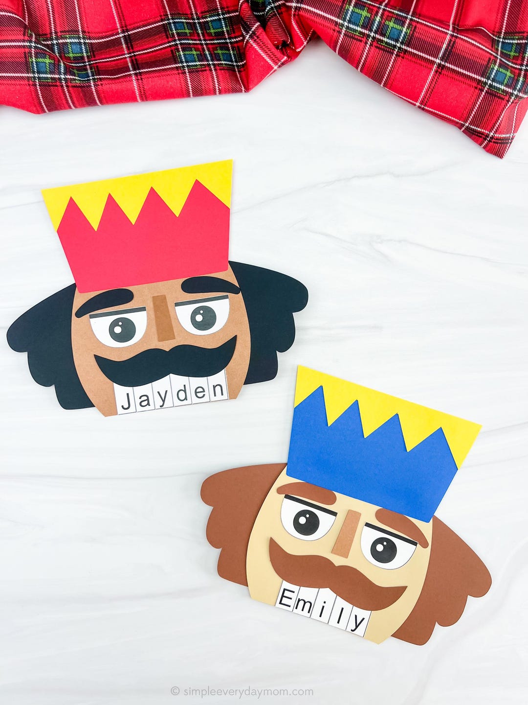 Nutcracker Name Craft Template | Nutcracker Cut Out Craft | Christmas ...