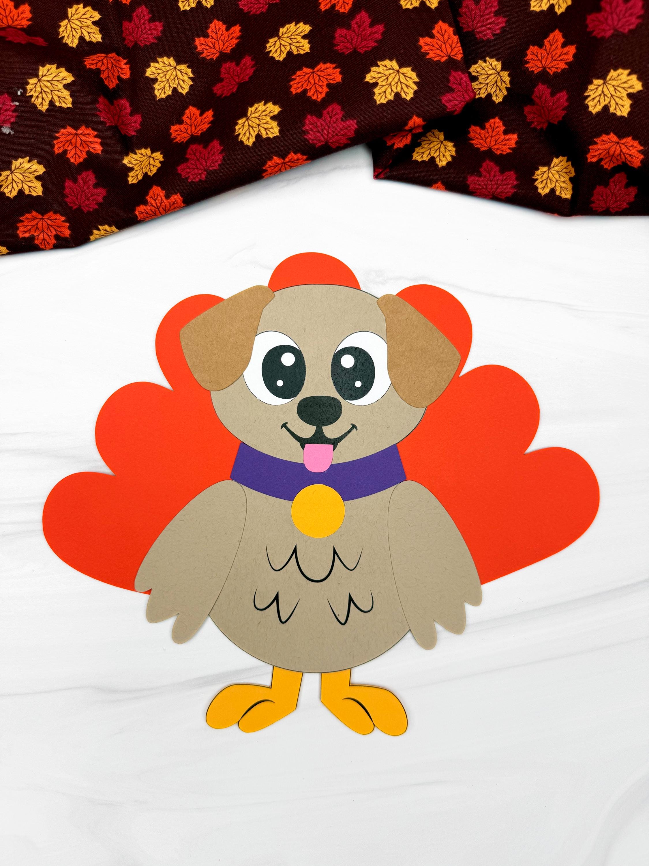 Dog Turkey Disguise Craft Template | Hide the Turkey Project ...