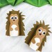 Hedgehog Toilet Paper Roll Craft |printable Fall or Forest Animal ...