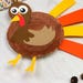 Build A Turkey Paper Plate Craft Template | Fall Thanksgiving DIY Art ...