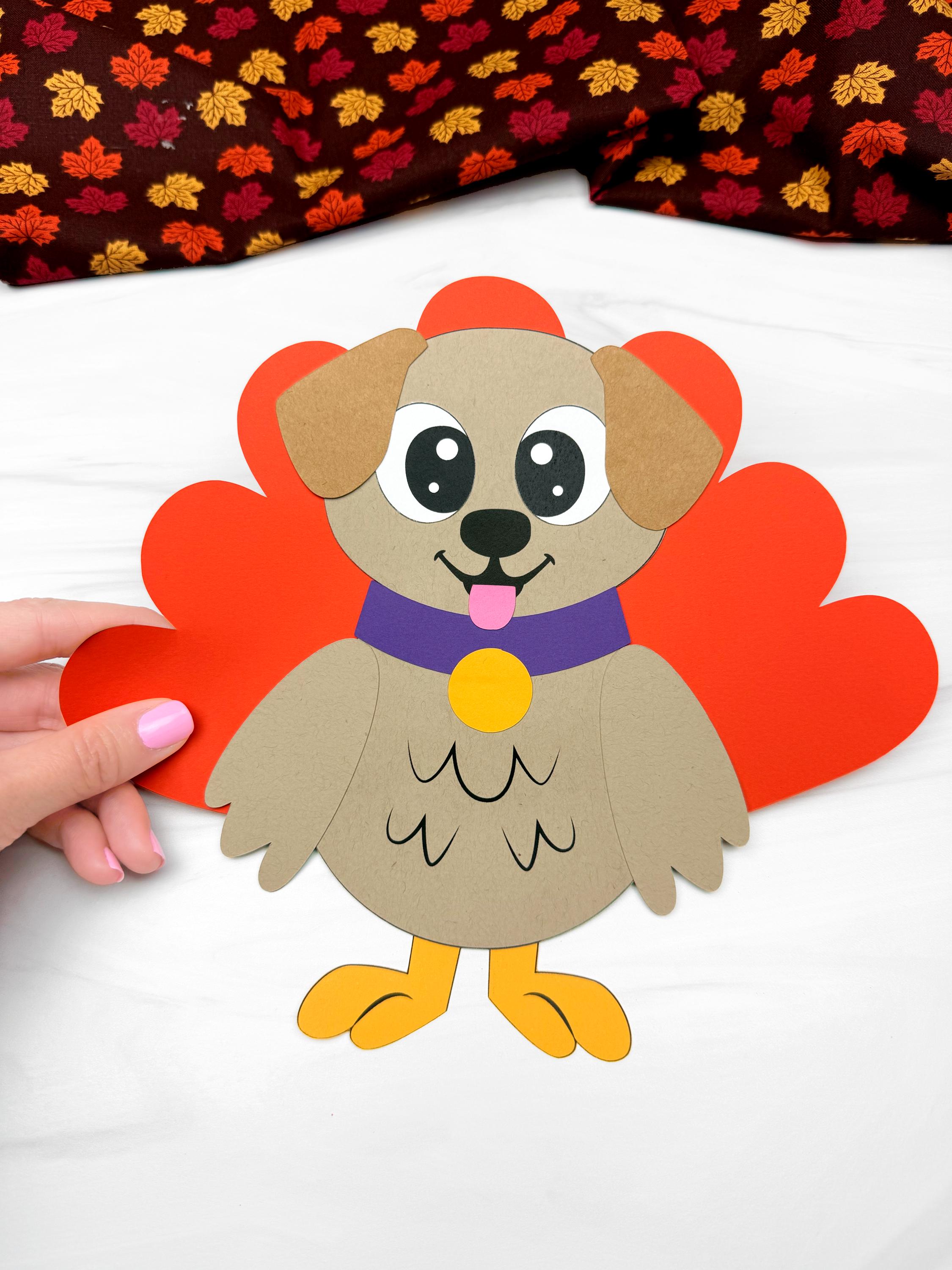 Dog Turkey Disguise Craft Template | Hide the Turkey Project ...