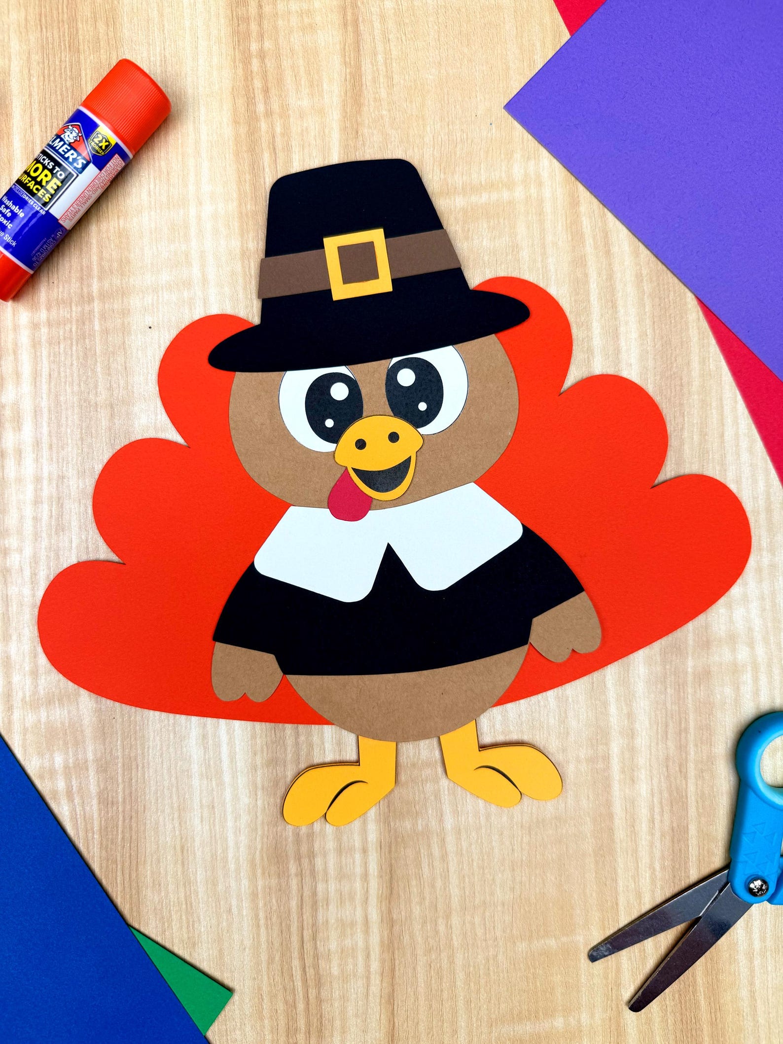 Disguise A Turkey Craft Template | Printable Hide the Turkey ...