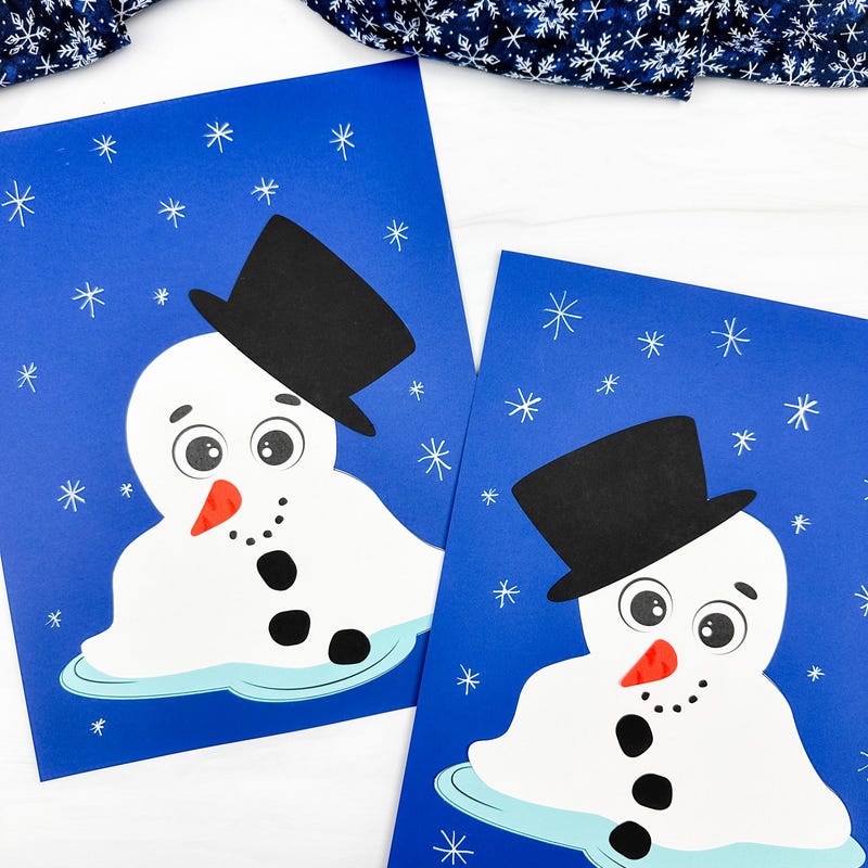 Melted Snowman Project - Etsy