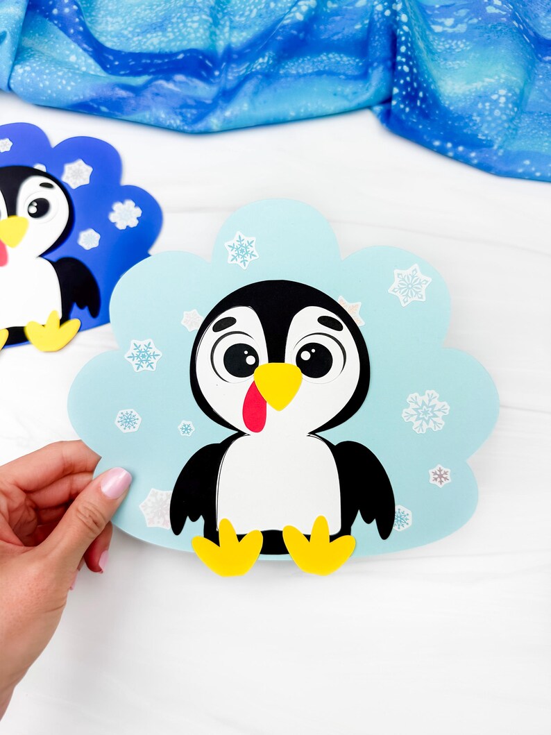 Printable Penguin Turkey Disguise Kit | Hide the Turkey Craft Template ...