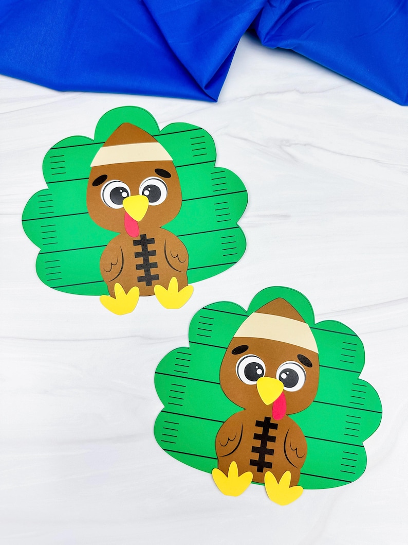 Football Turkey Disguise Craft | Kids Hide the Turkey Project for ...