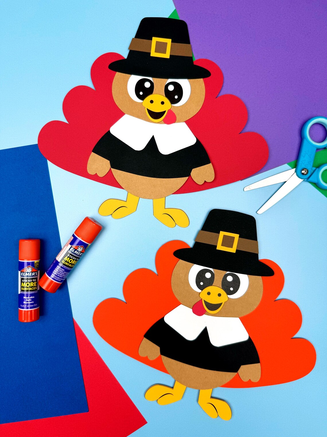 Disguise A Turkey Craft Template | Printable Hide the Turkey ...