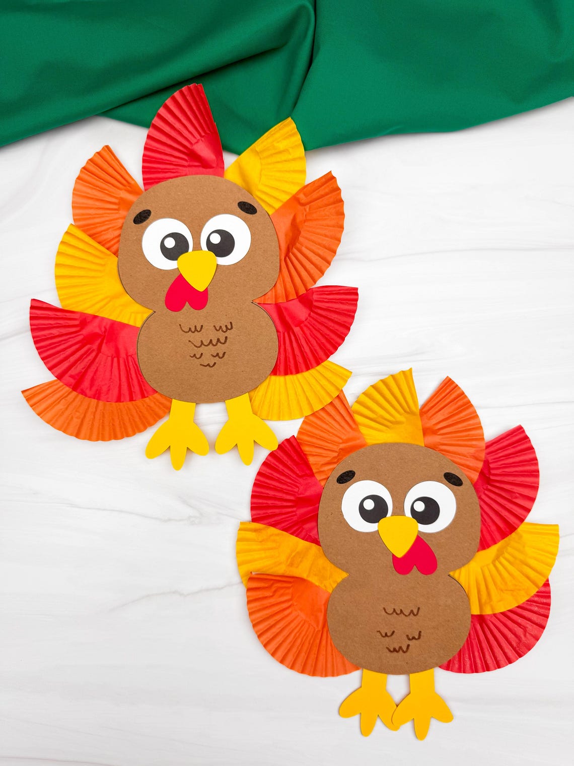 Turkey Craft Kids Love | Printable Thanksgiving Activity Template for ...
