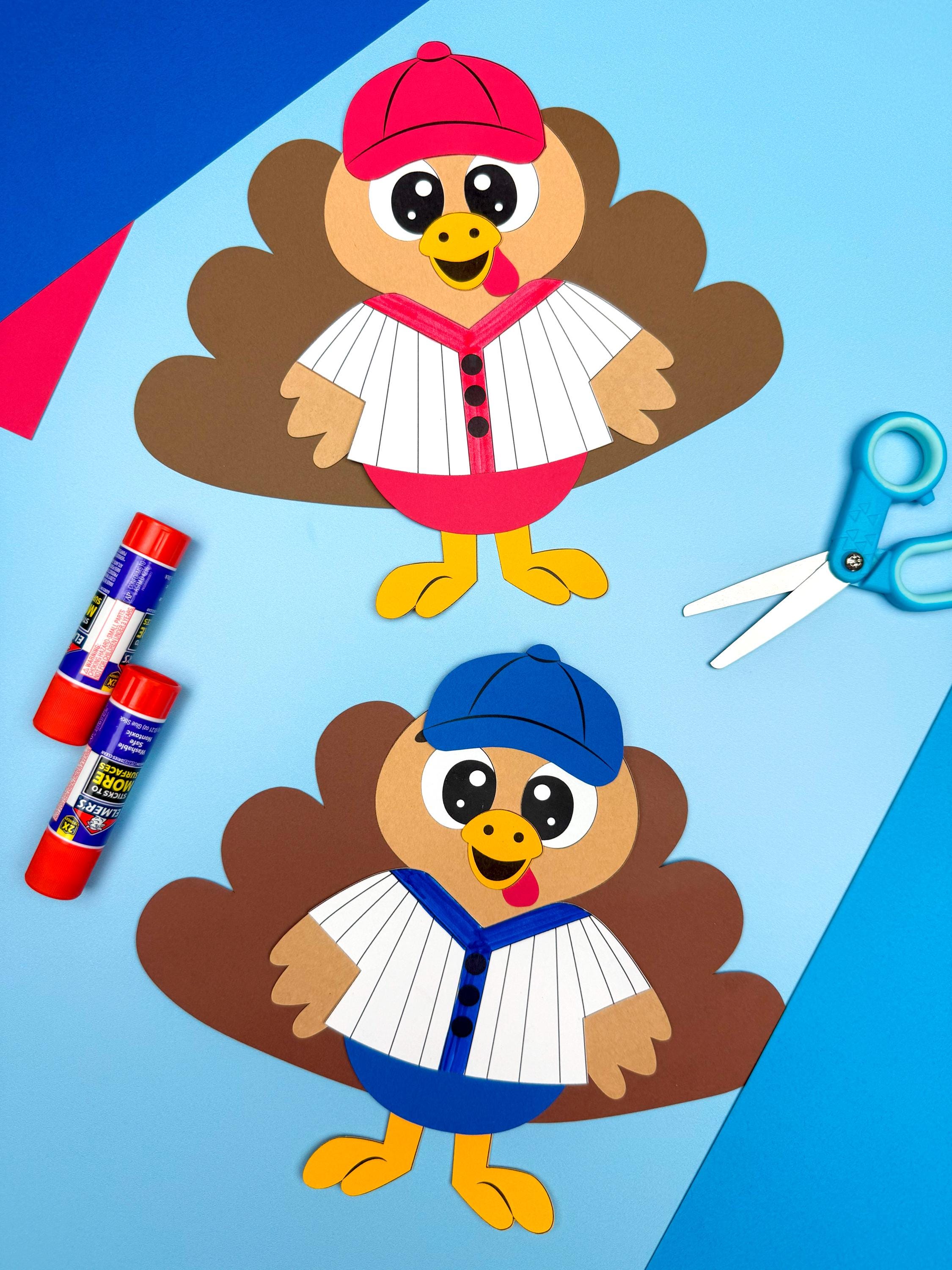 Boy Turkey Disguise Project Template | DIY Thanksgiving Activity ...