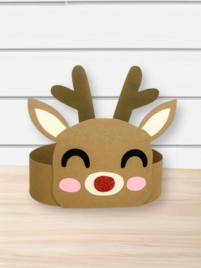 Printable Reindeer Headband Craft Template | Fun Classroom Christmas ...