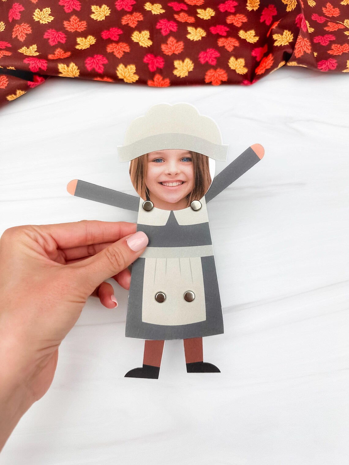 Pilgrim Photo Printable | Class Centers Craft | Fun Thanksgiving ...