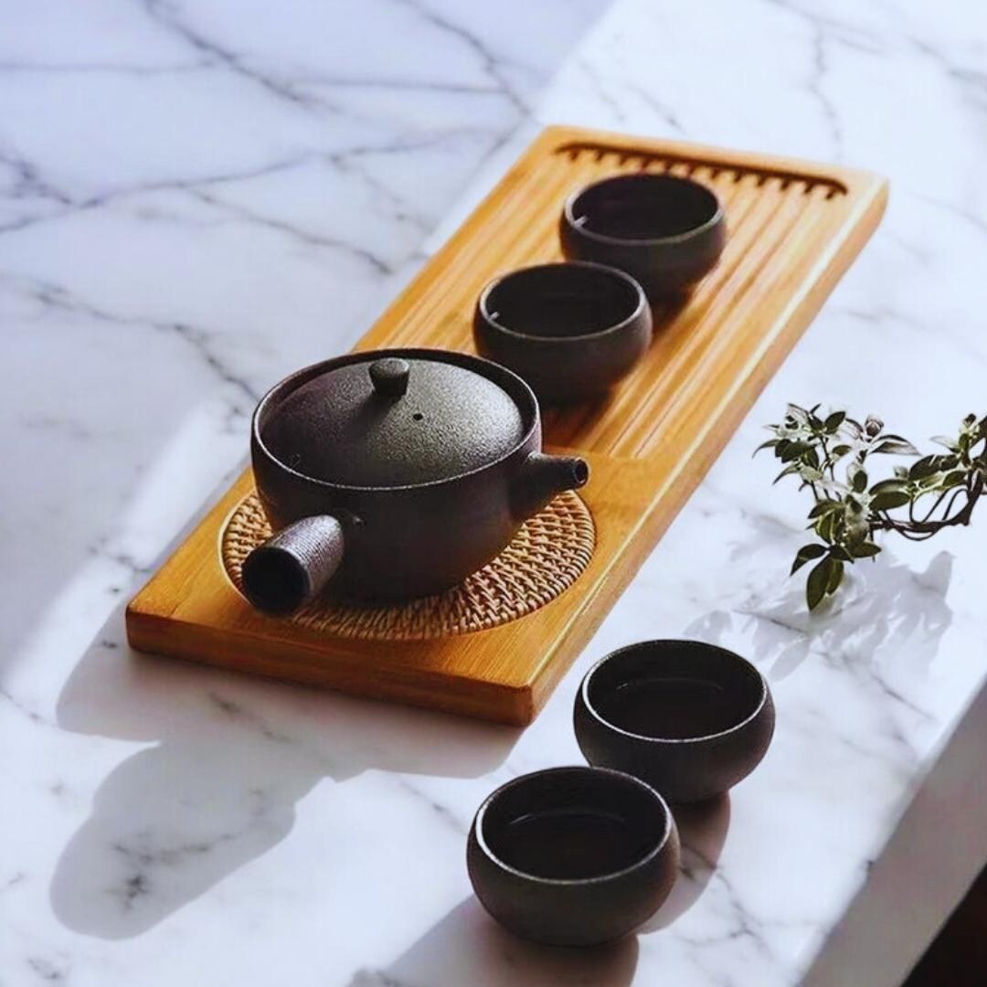 Bamboo Tea Trays - Etsy