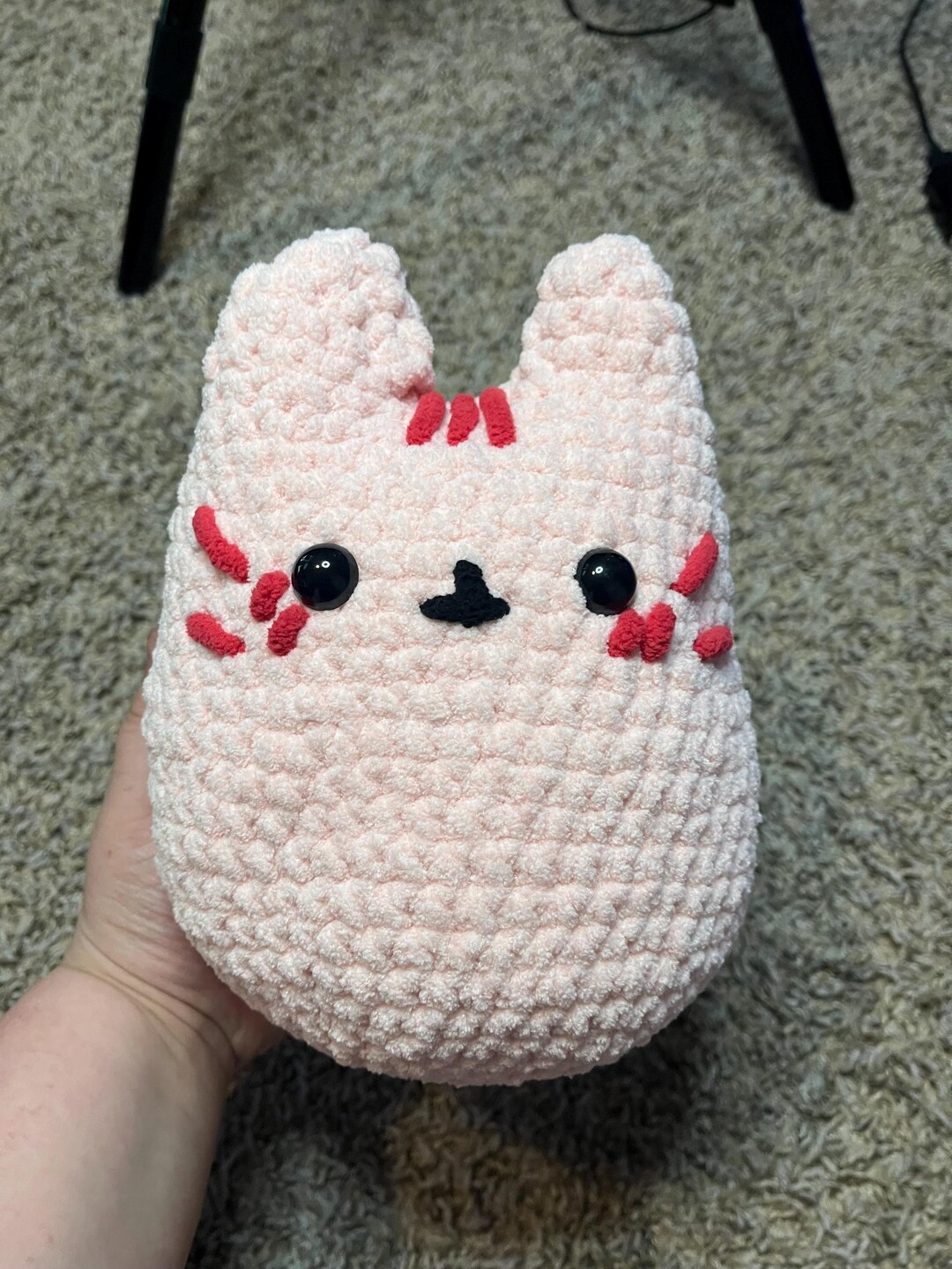 Cute Pink Totoro Plush - Etsy