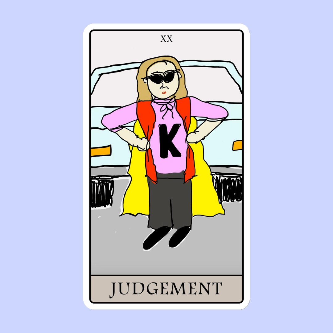 Sock Puppet Master Judgement Tarot Card Refrigerator Magnet - Etsy