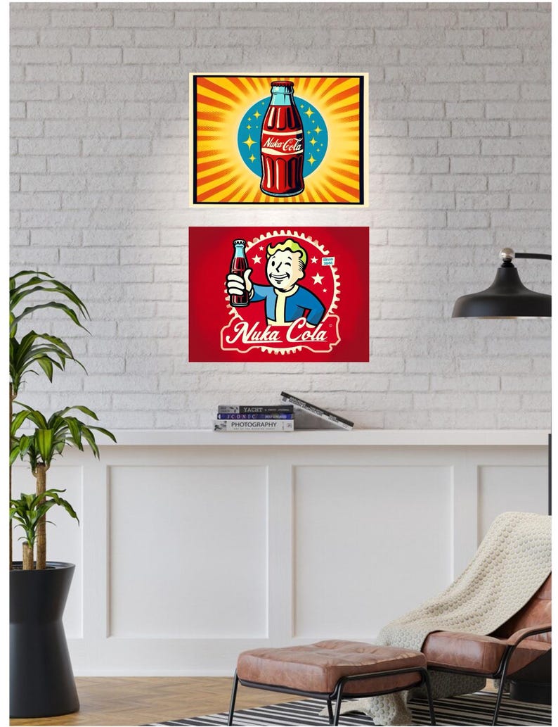 Nuka Cola Poster Art - Etsy