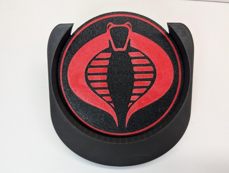 GI Joe and Cobra 3D Printed 4" Coaster Set WT Custom Stand. - Etsy