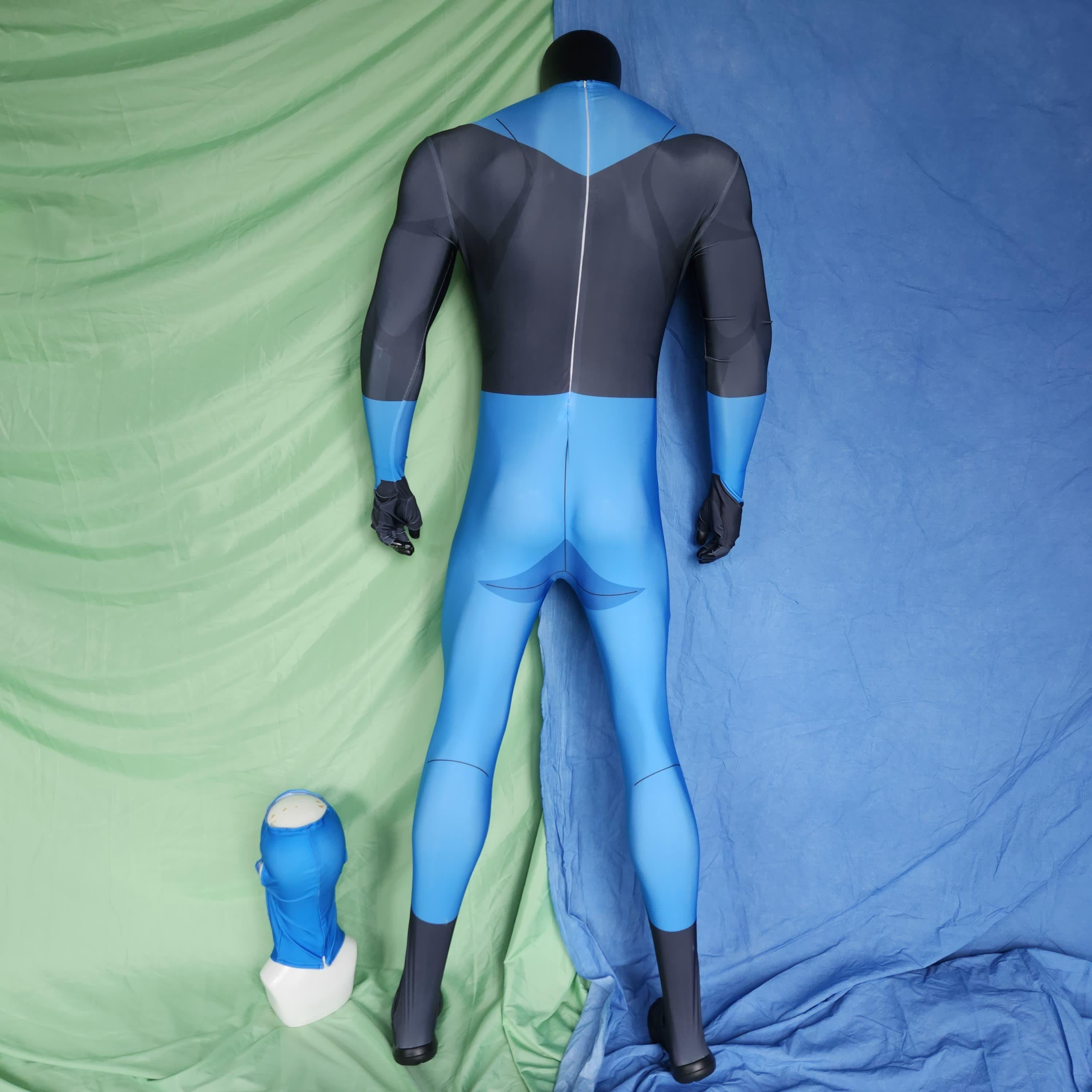 Mark Grayson Cosplay Costume Invincible Blue Suit Outfit - Etsy