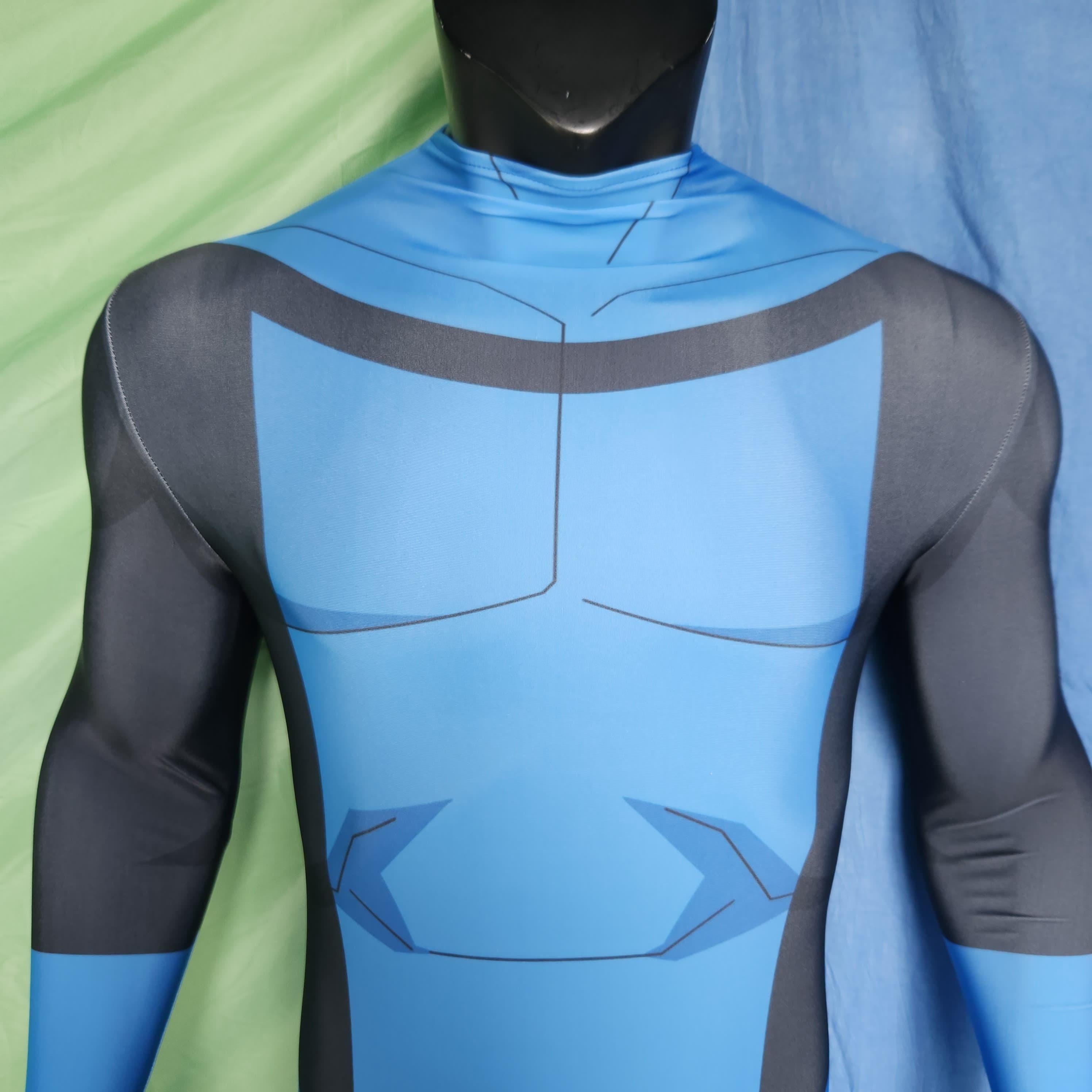 Mark Grayson Cosplay Costume Invincible Blue Suit Outfit - Etsy
