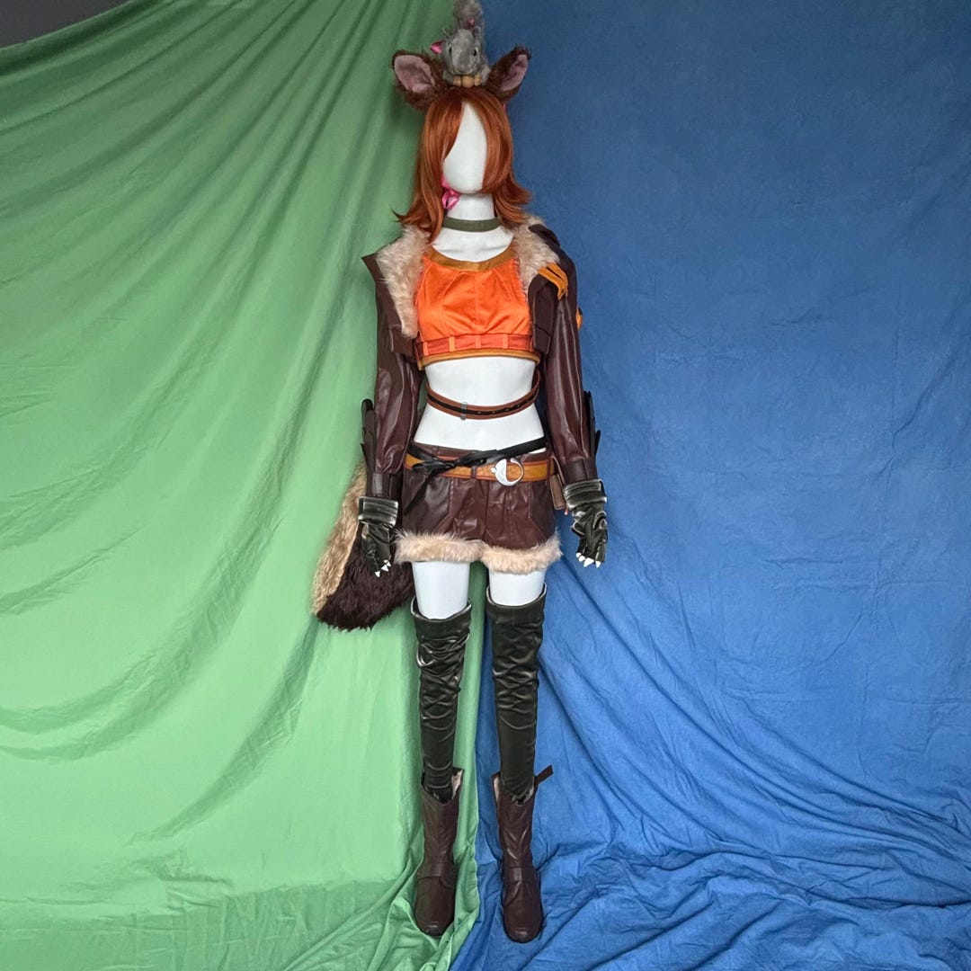 Squirrel Girl Cosplay Costume Marvel Rivals Doreen Green Suit Outfit - Etsy