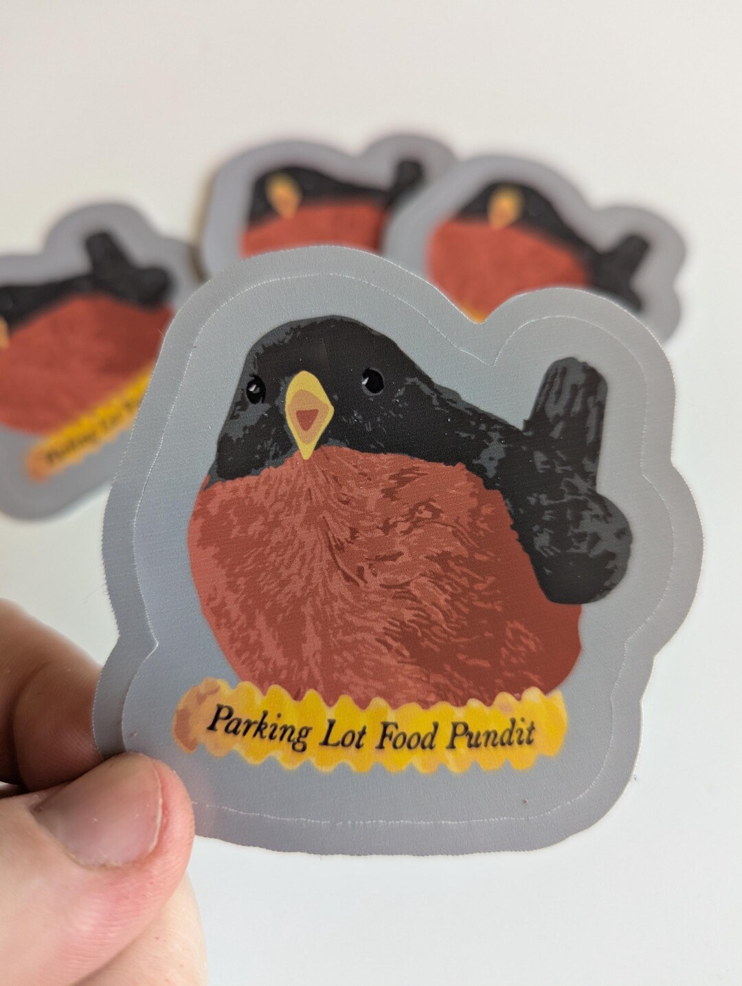 Parking Lot Food Pundit Sticker - Etsy