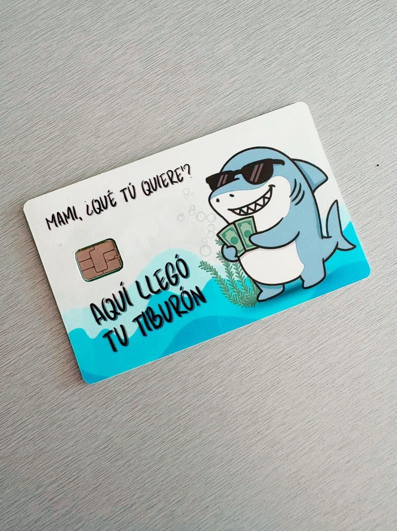 Aquí Llegó Tu Tiburón - Funny Shark Sticker - Puerto Rico Theme - Etsy ...