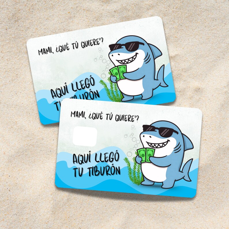 Aquí Llegó Tu Tiburón - Funny Shark Sticker - Puerto Rico Theme - Etsy ...