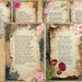 Grunge Junk Journal Kit Printable | 8 A4 Pages | Dark Vintage Digital ...