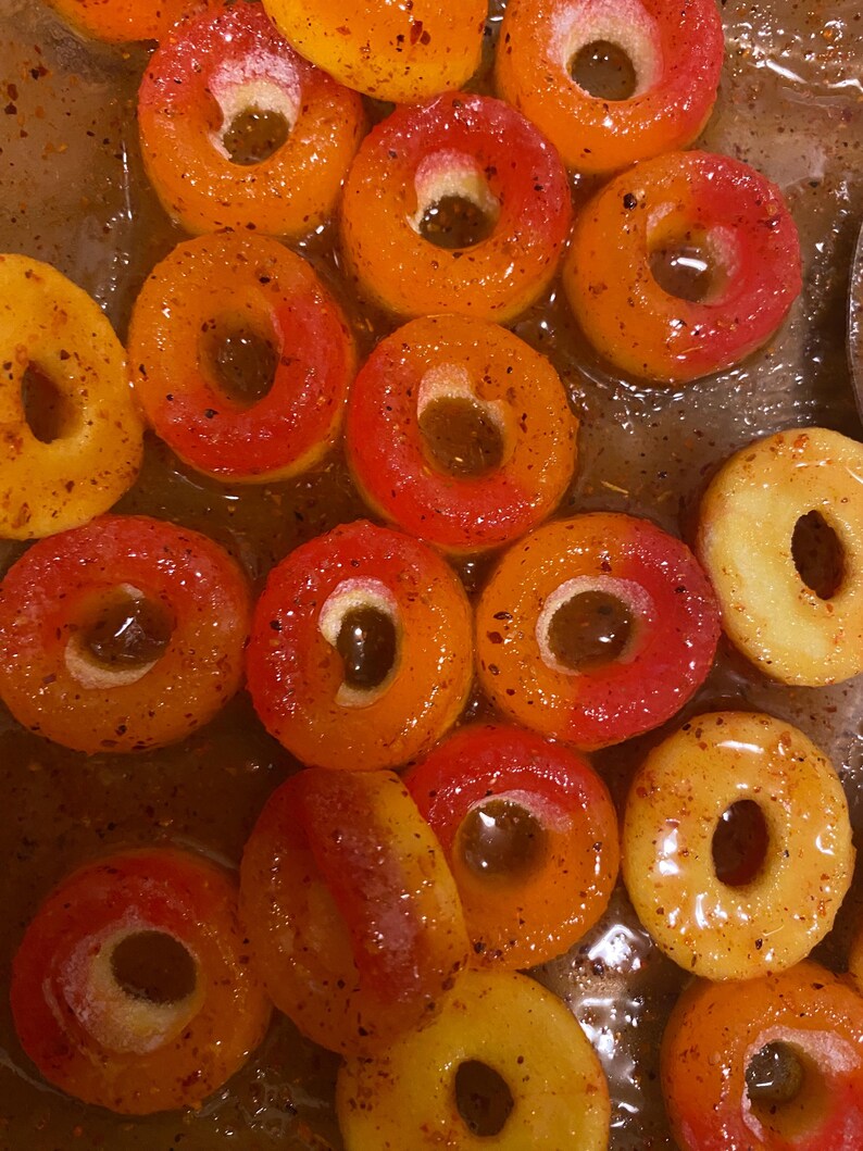 Chamoy Peach Rings - Etsy