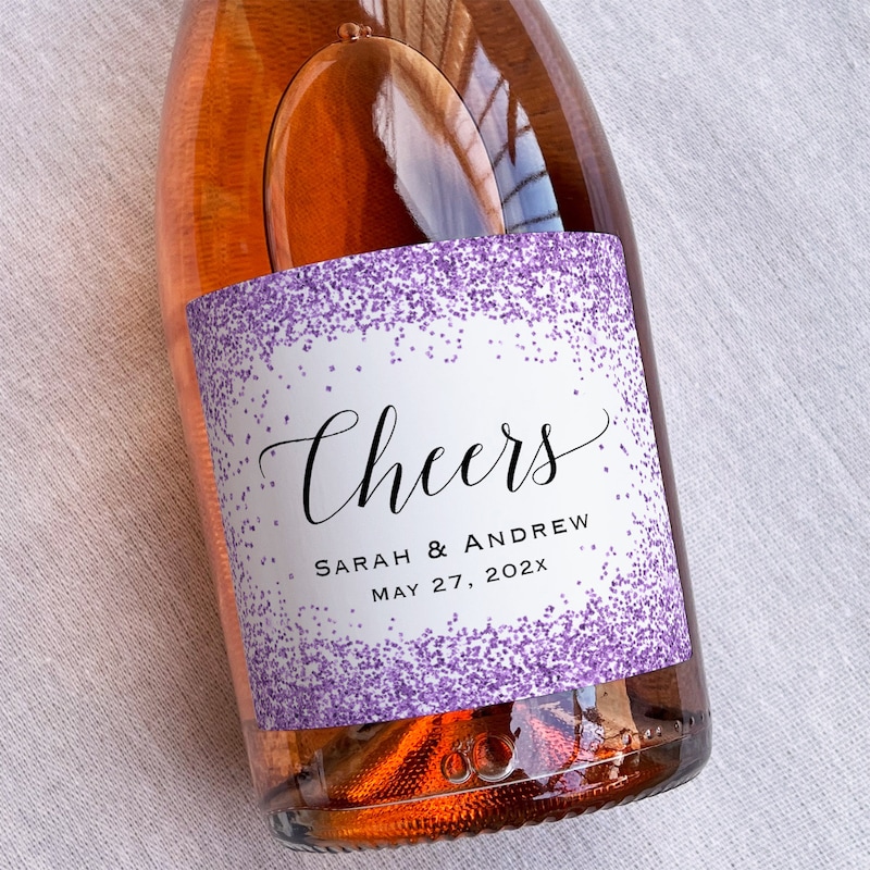 Glitter Labels - Etsy