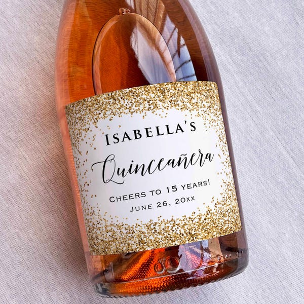 Glitter Labels - Etsy