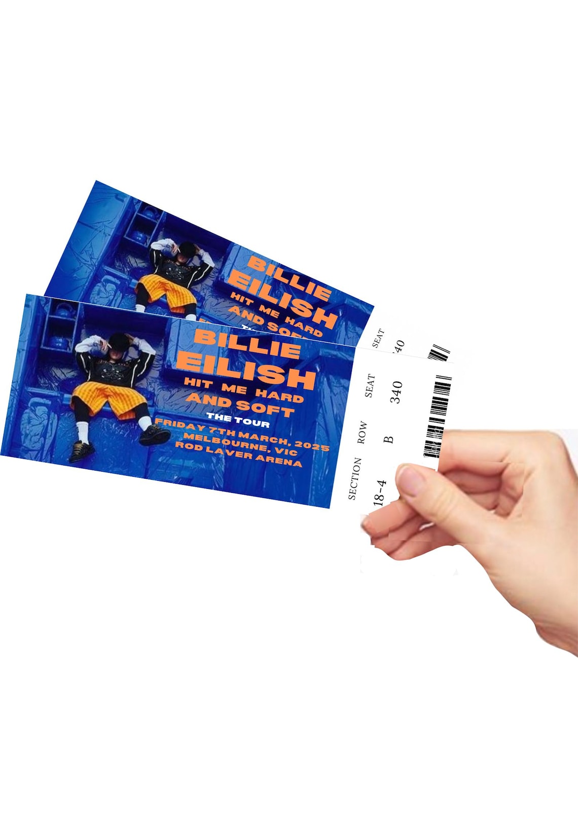 Billie Eilish HMHAS Concert Ticket - Etsy