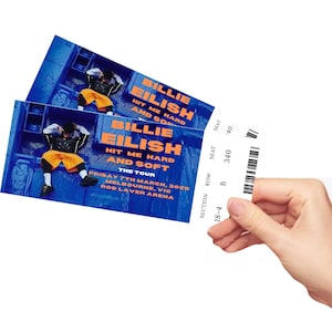 Billie Eilish HMHAS Concert Ticket - Etsy