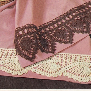 Pdf Pattern for Crochet Pineapple Edgings 2 Patterns Included - Etsy