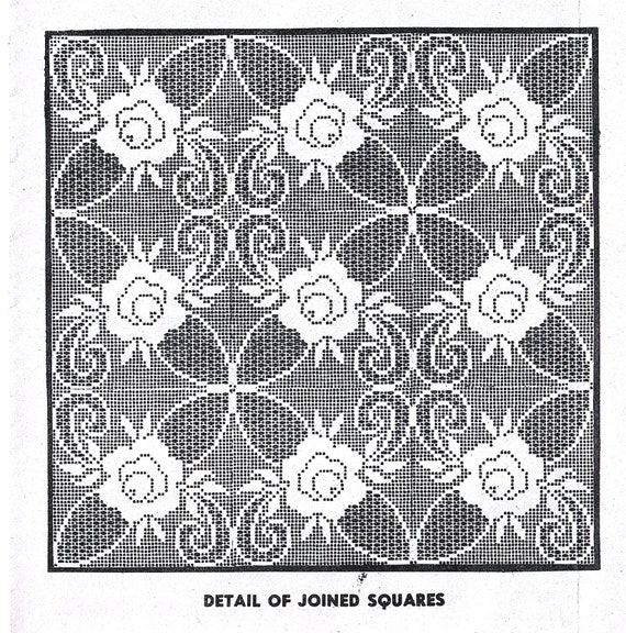 Vintage Filet Crochet Patterns