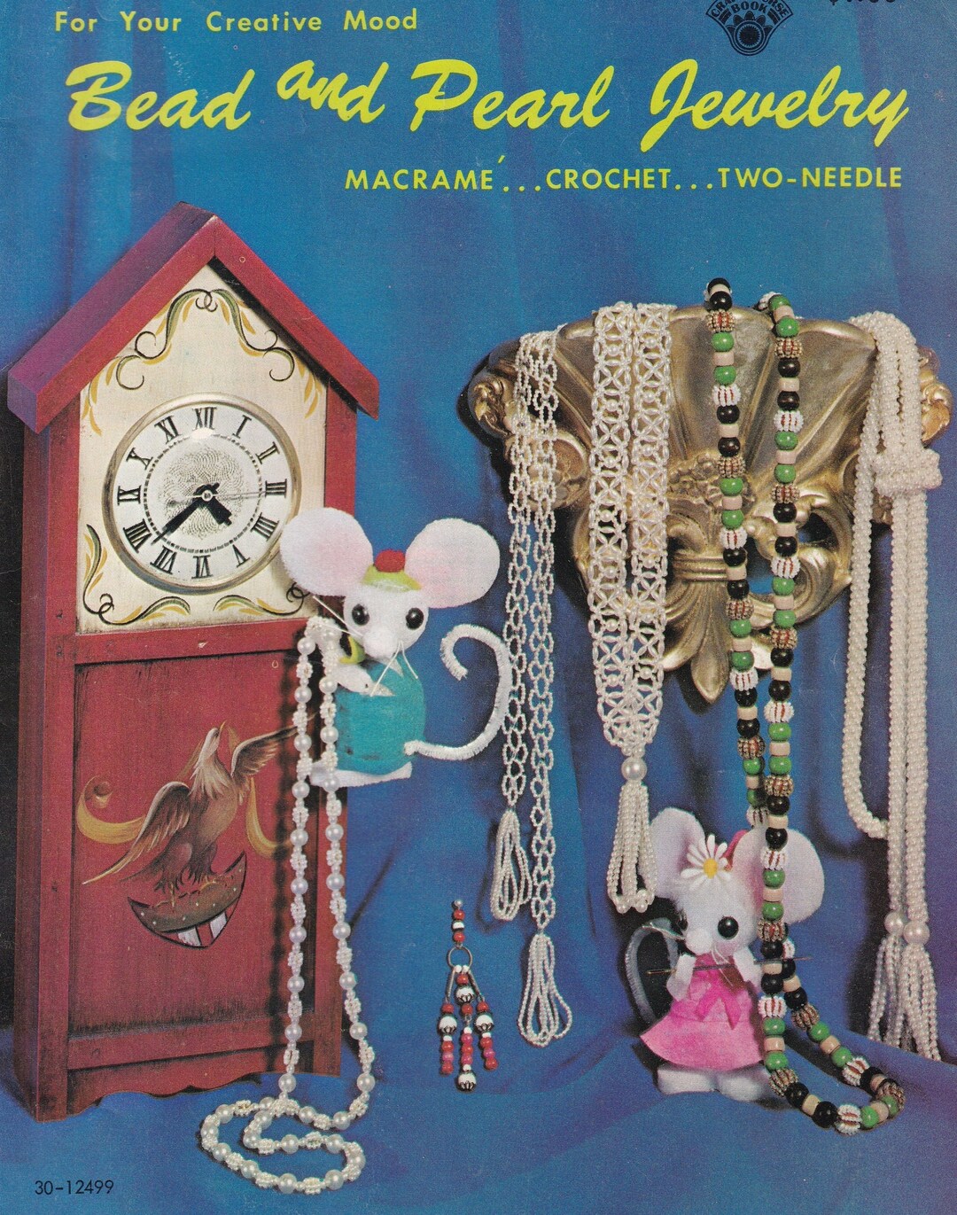 Vintage DIY PDF Pattern Basics E Booklet to Make Bead and Pearl Jewelry ...
