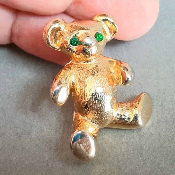 Bear Brooch - Etsy UK