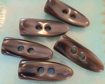 Faux Horn Buttons | Etsy