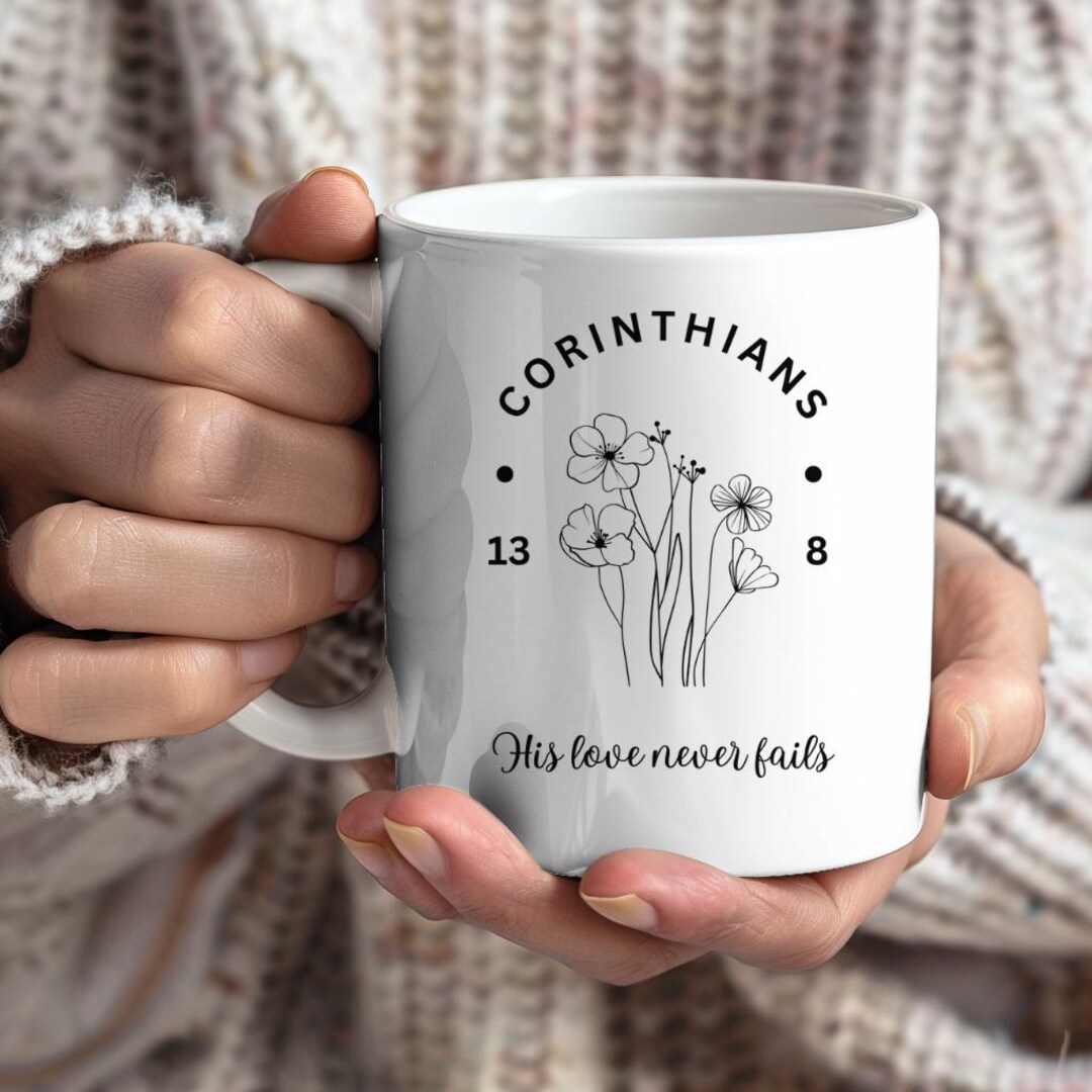 Bible Verse Mug, Christian Scripture Mug, Unique Gift, Coffee Mug ...