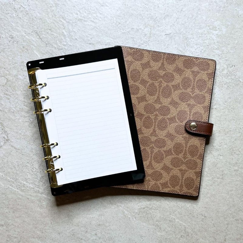 Insert for Coach Planner - Etsy