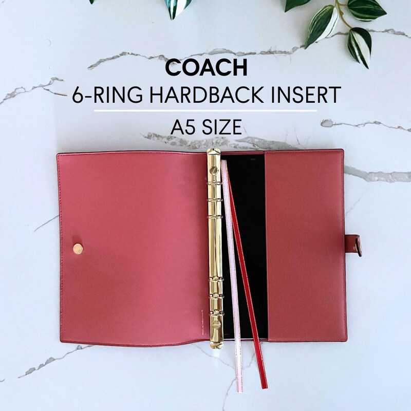 Coach Inserts Planner - Etsy