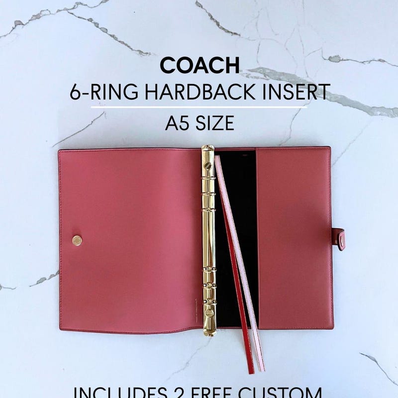A6 Notebook Rings - Etsy